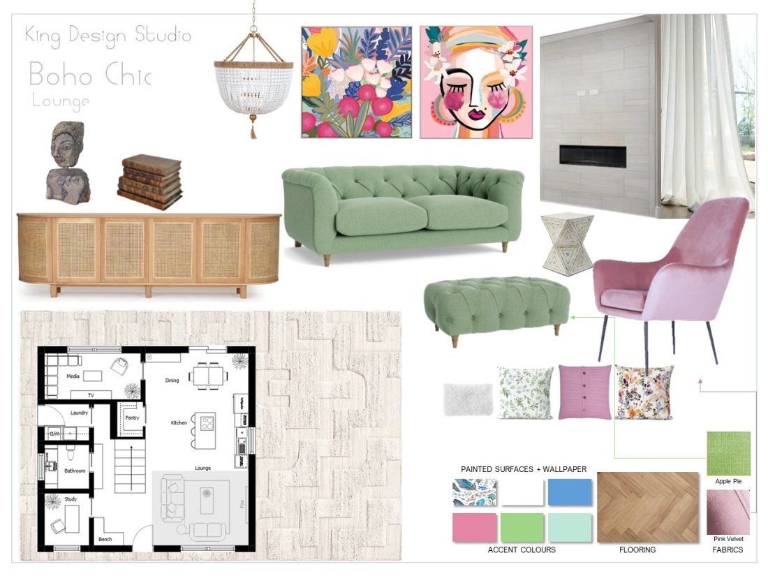 Sample & Material Boards | King Design Studio